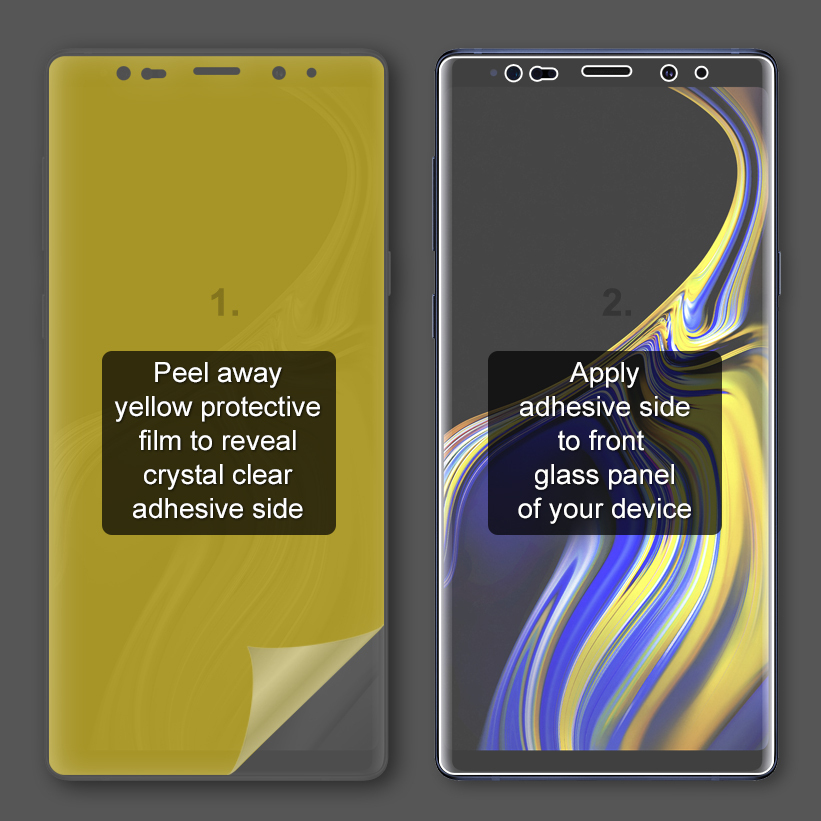 Full Coverage TPU Screen Protector - Samsung Galaxy Note 9